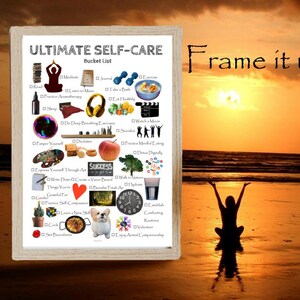 Ultimate Self Care Bucket List Printable, Fun To-do List, Things to Do ...