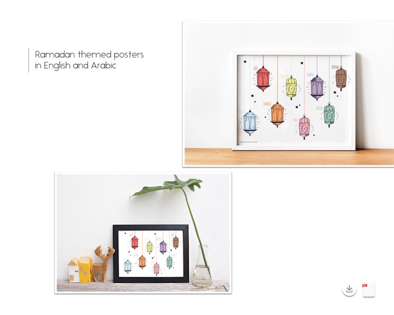 Ramadan Colors, Ramadan Activities for Kids, Ramadan Printables ...