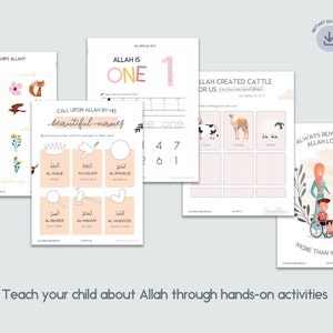 Teaching Kids About Allah | Hands on Activities About Allah | Busy ...
