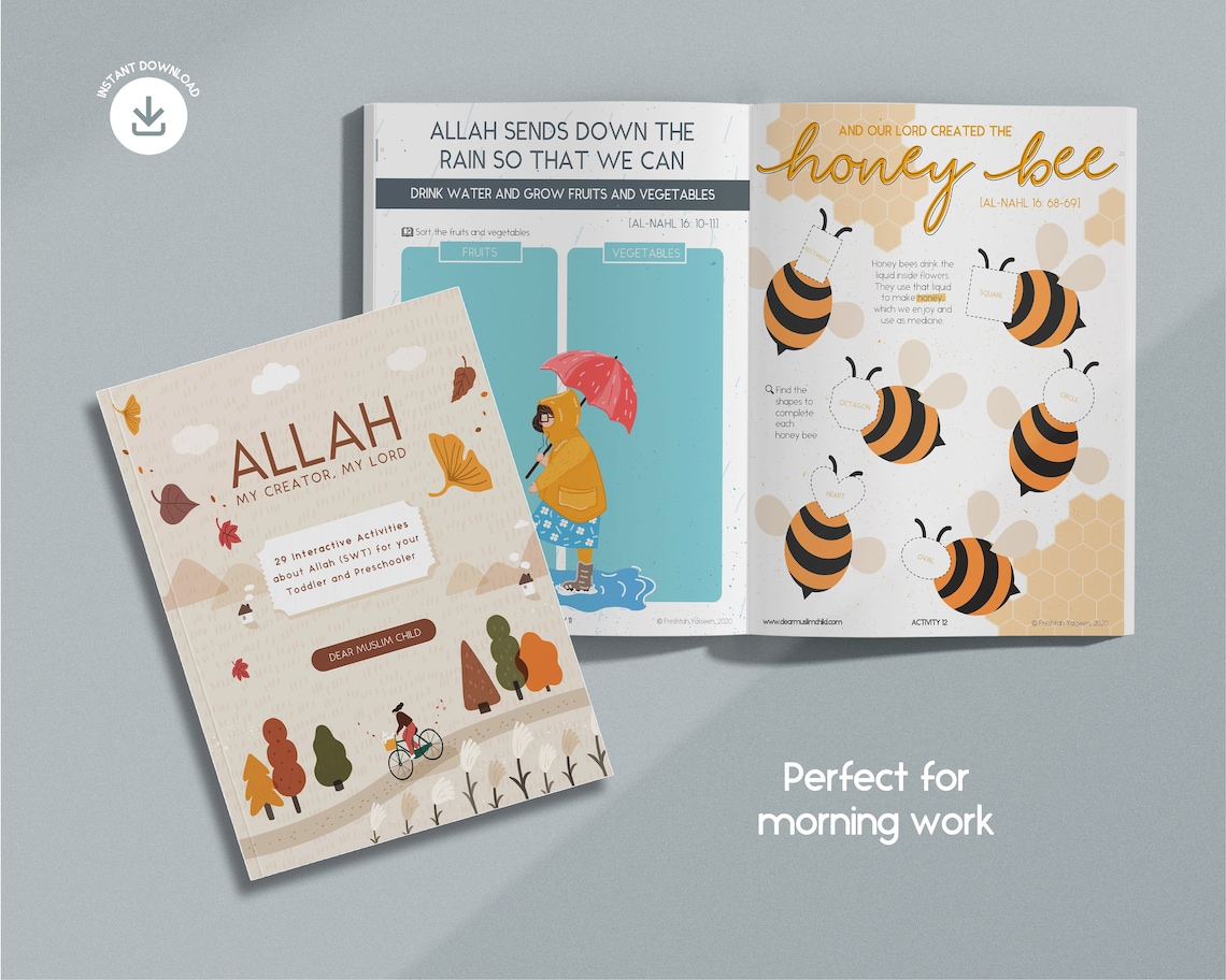 Teaching Kids About Allah | Hands on Activities About Allah | Busy ...