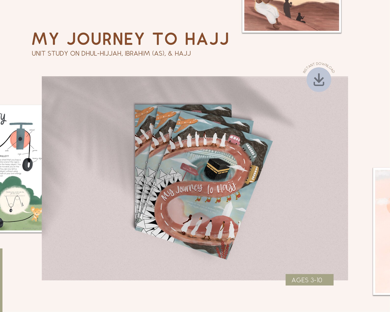 Hajj Unit Study Dhul-Hijjah Prophet Stories Ibrahim | Etsy