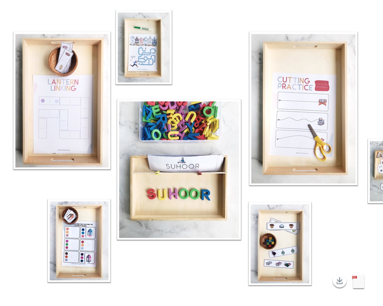 Ramadan Hands on Activities, Ramadan Montessori-inspired Activities ...