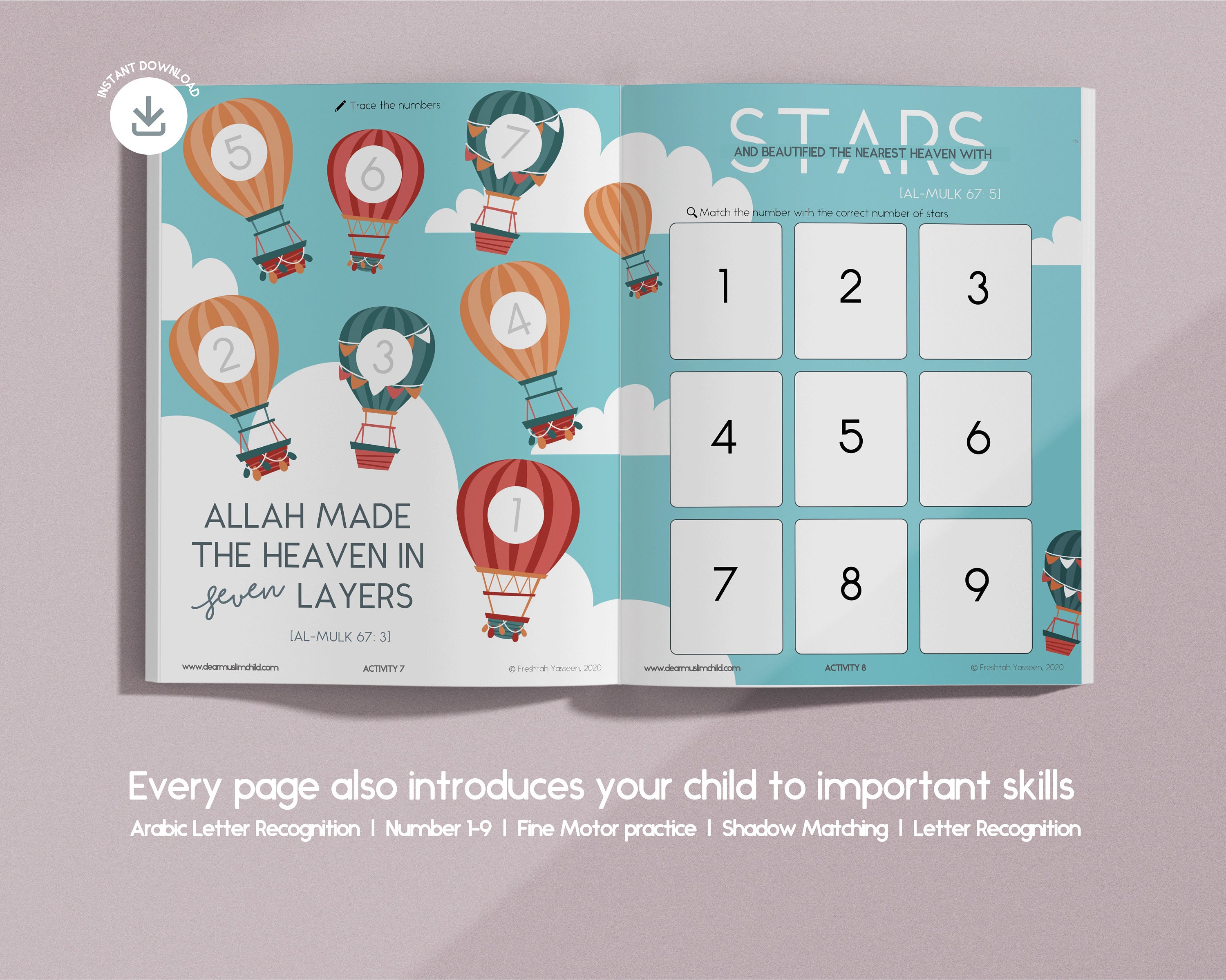 Teaching Kids About Allah | Hands on Activities About Allah | Busy ...