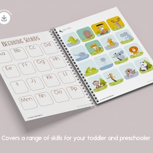 My First Preschool Learning Binder | Folder Activities | Preschool ...