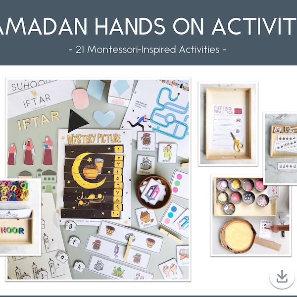 Ramadan Activity Pack Worksheet Printable Download - Etsy Canada