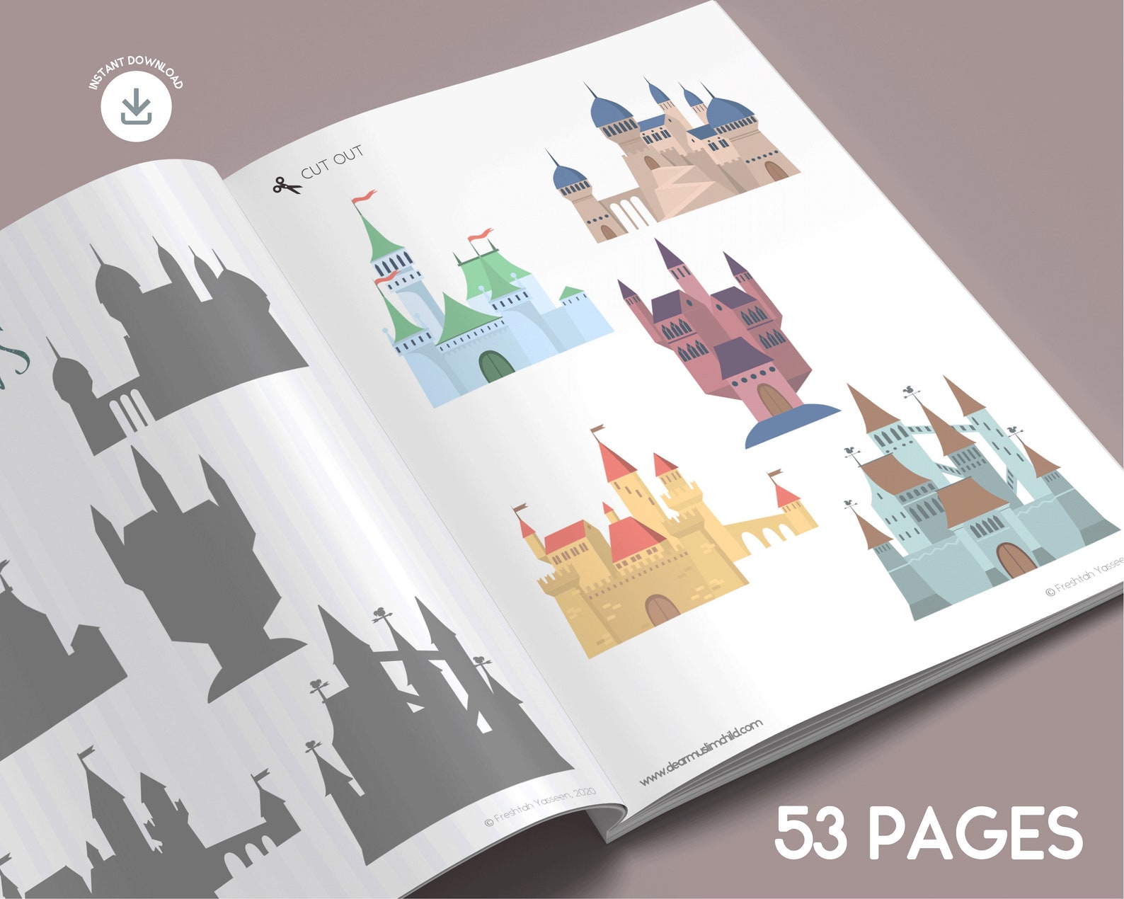 Fairy Tale Preschool Printable Learning Binder Worksheets - Etsy