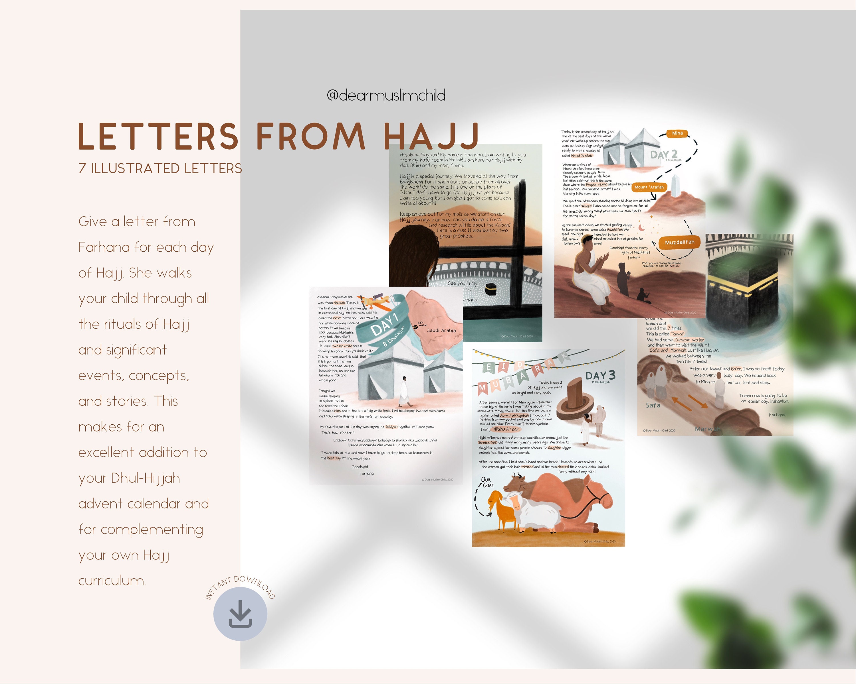 Letters From Hajj, Hajj Activities, Dhul Hijjah Activities, Prophet ...