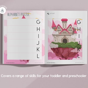 Fairy Tale Preschool Printable Learning Binder | Worksheets for ...