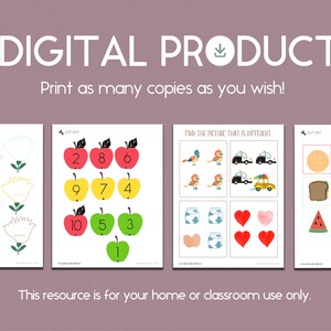 My First Preschool Learning Binder | Folder Activities | Preschool ...