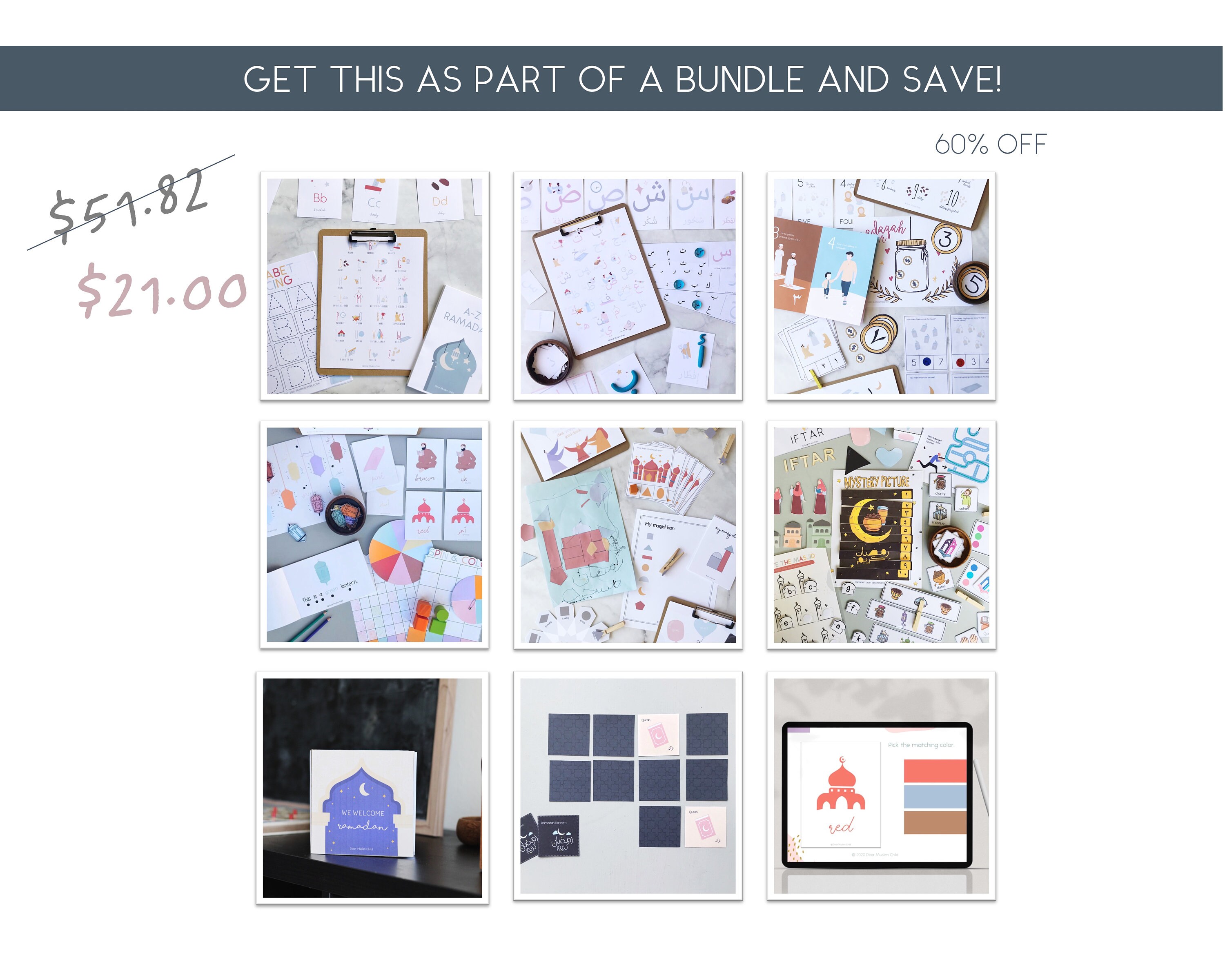 Ramadan Hands on Activities, Ramadan Montessori-inspired Activities ...