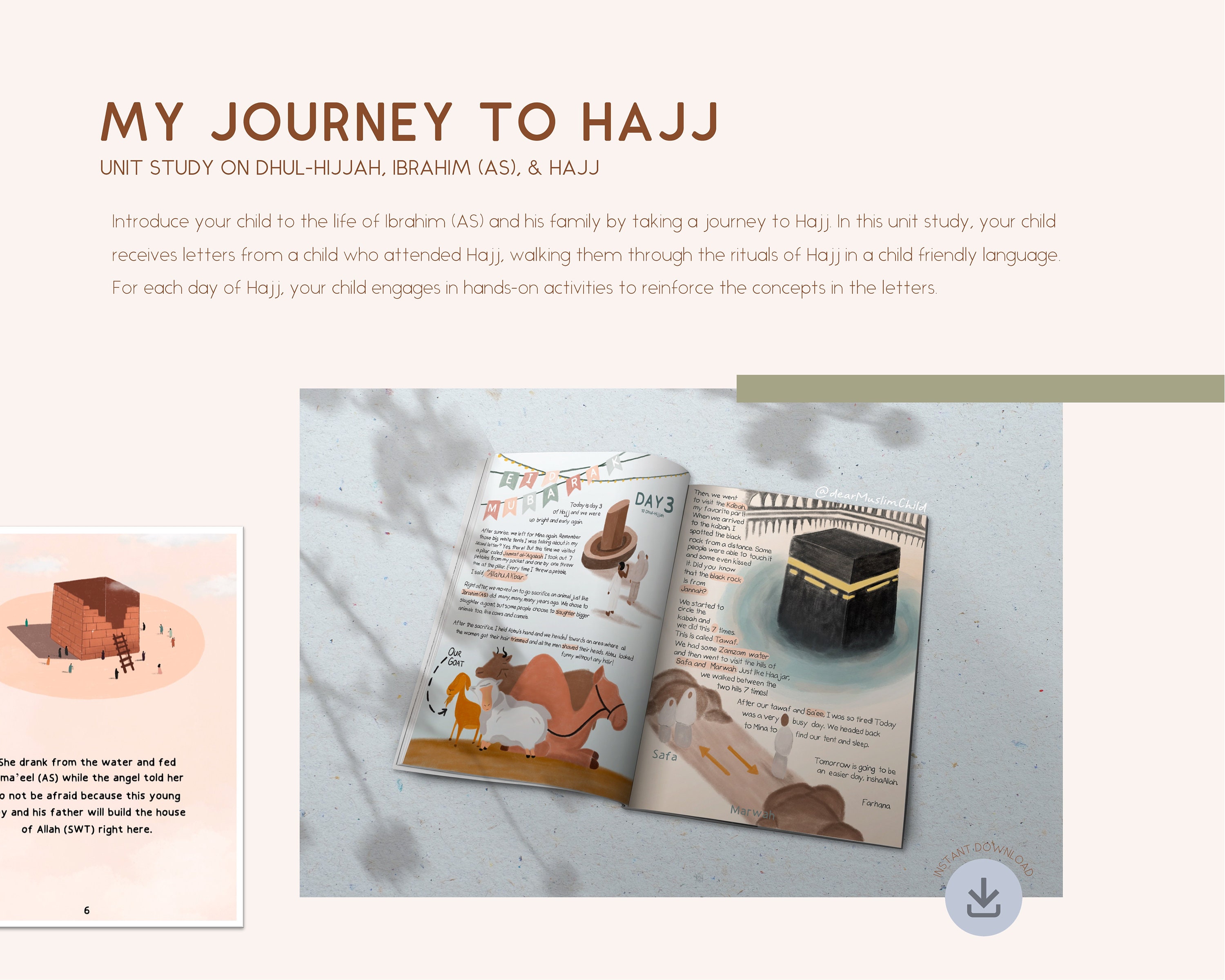 Hajj Unit Study | Dhul-hijjah | Prophet Stories | Ibrahim (AS) | Ismail ...