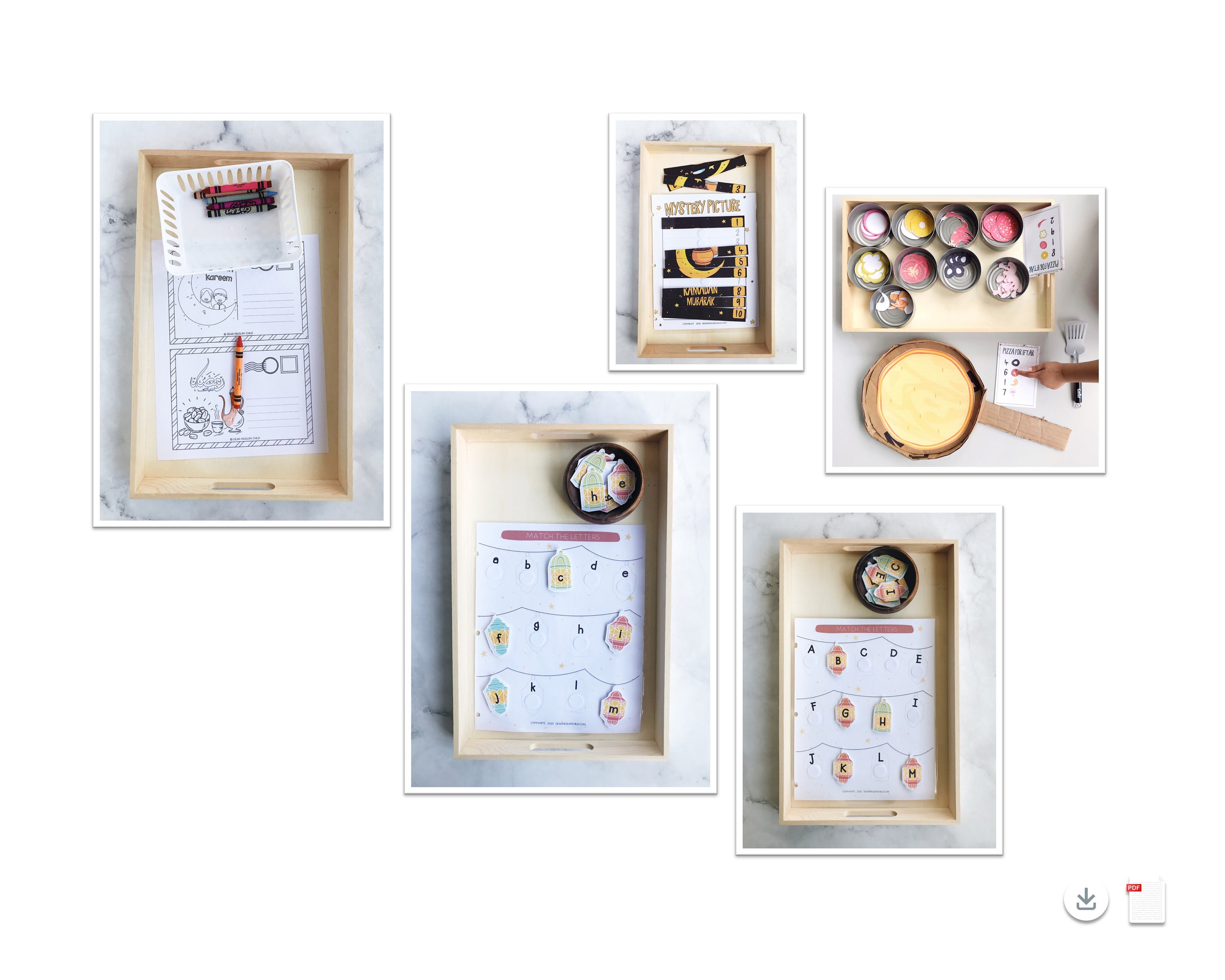 Ramadan Hands on Activities, Ramadan Montessori-inspired Activities ...