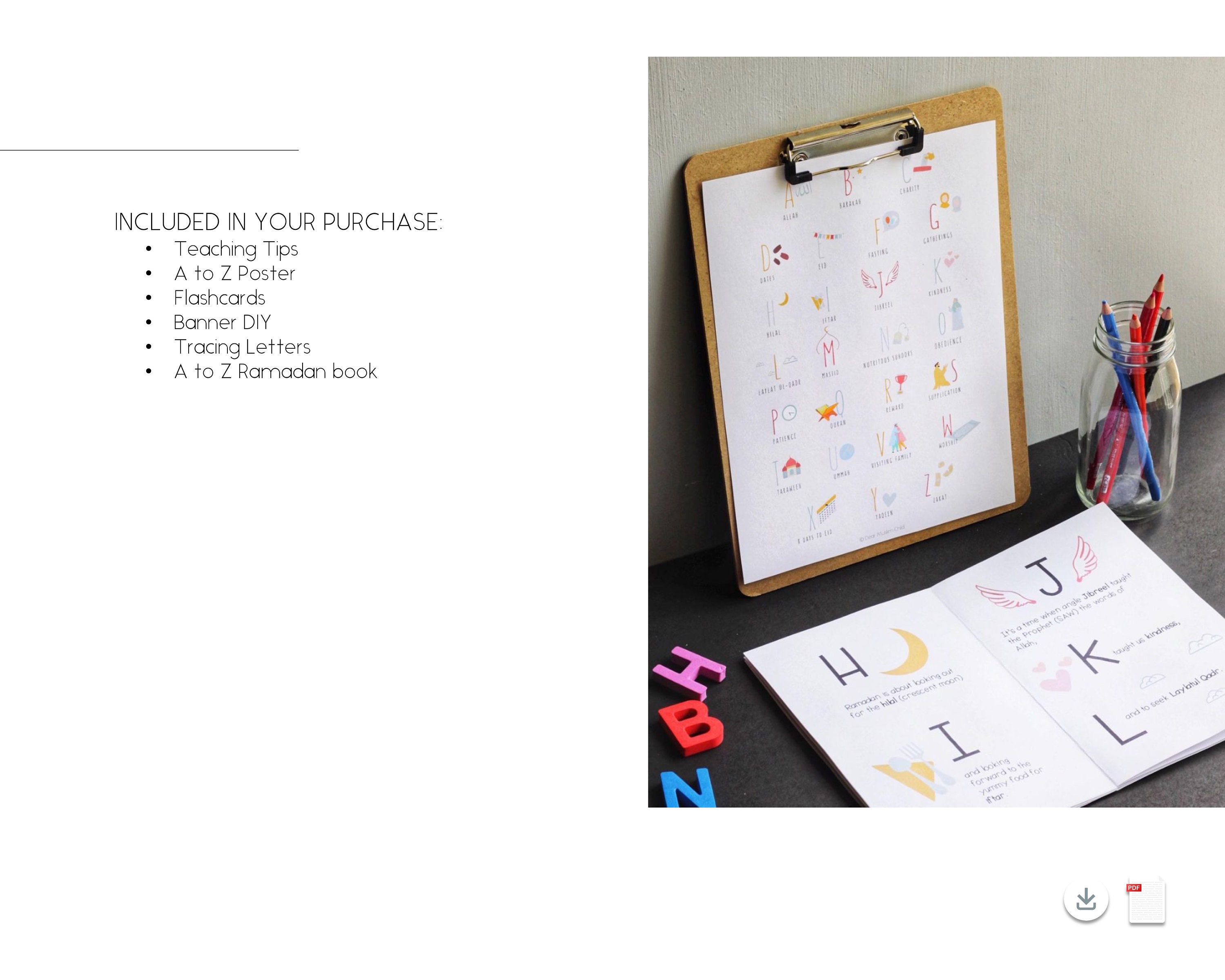 Ramadan Alphabet, A to Z About Ramadan, R is for Ramadan, Ramadan ...