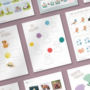 My First Preschool Learning Binder | Folder Activities | Preschool ...