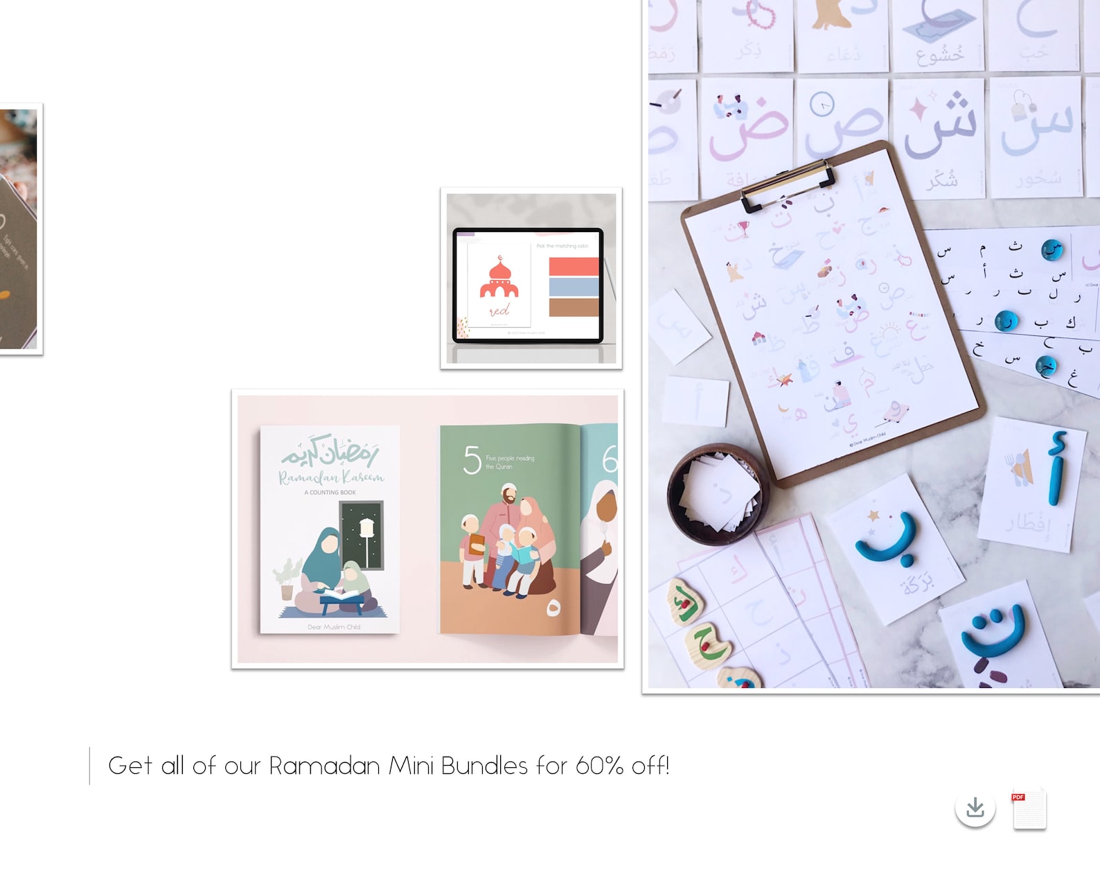 Ramadan Mega Bundle, Ramadan for Toddlers and Preschoolers, Montessori ...