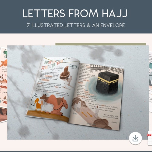 Letters From Hajj Hajj Activities Dhul Hijjah Activities - Etsy