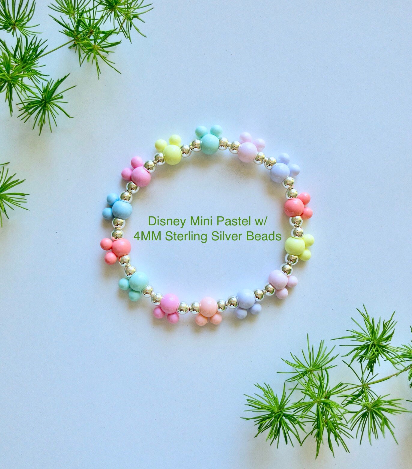 Mickey Beads Bracelet Mickey Bracelet Custom Bracelet Arm - Etsy