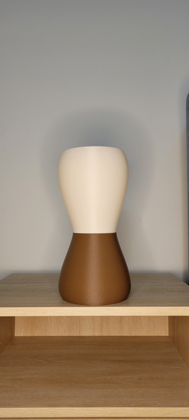 3D Printed Hourglass Lamp – Art Deco Japanese Ambient Light - Etsy