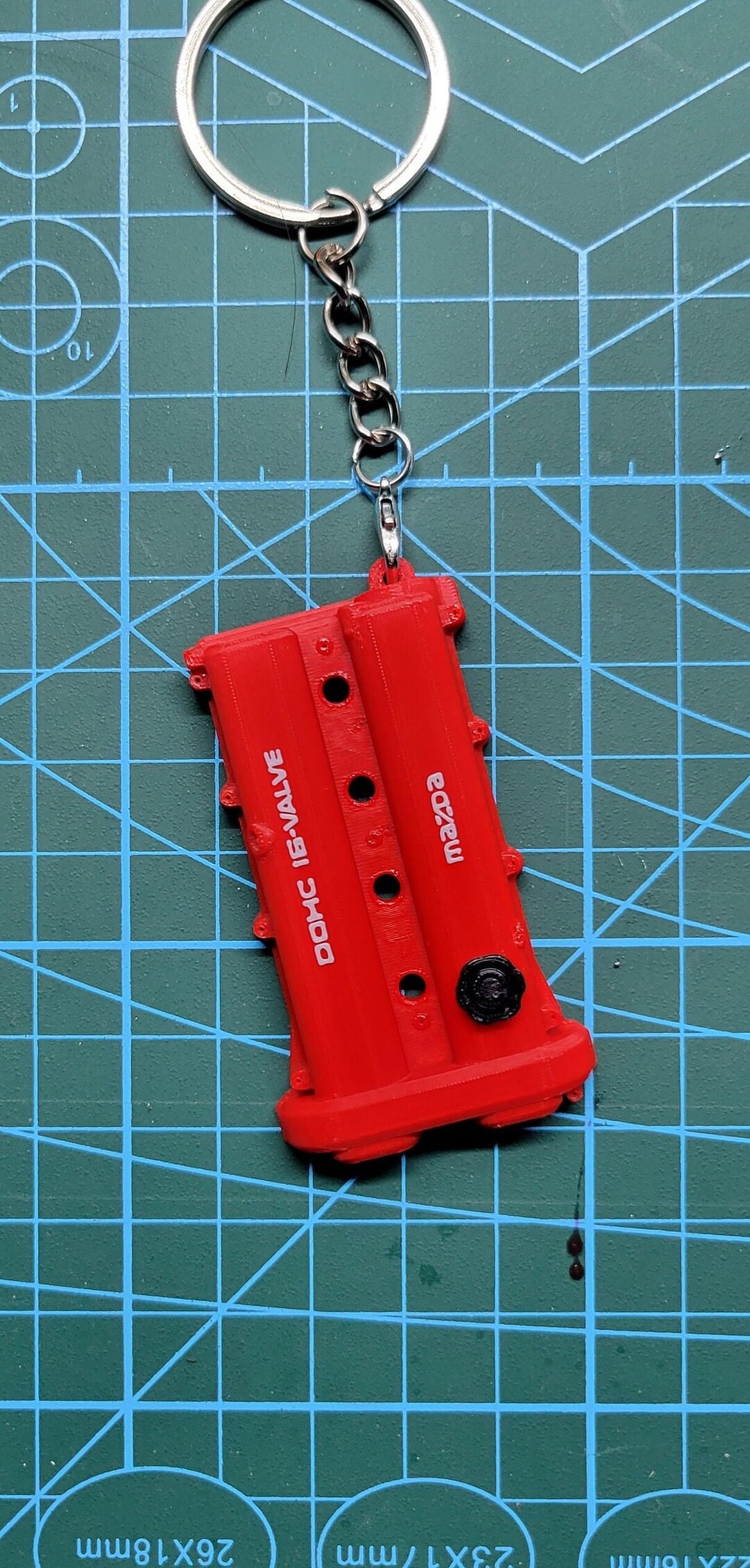 Miata Valve Cover Keychain - JDM Mazda MX5 Accessory - Etsy