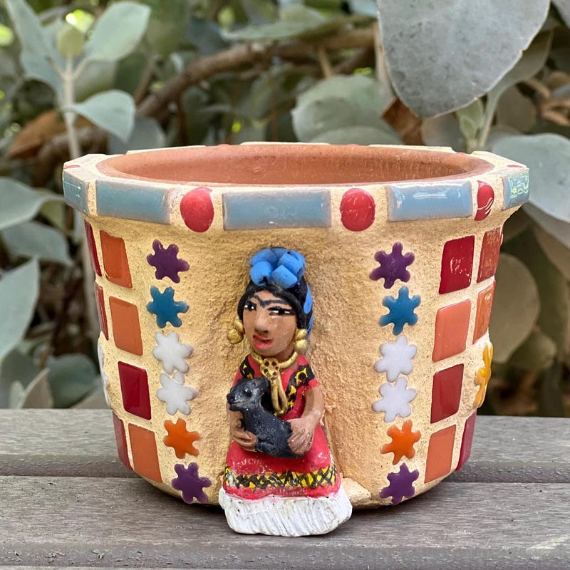 Mexican Pottery Planter - Etsy