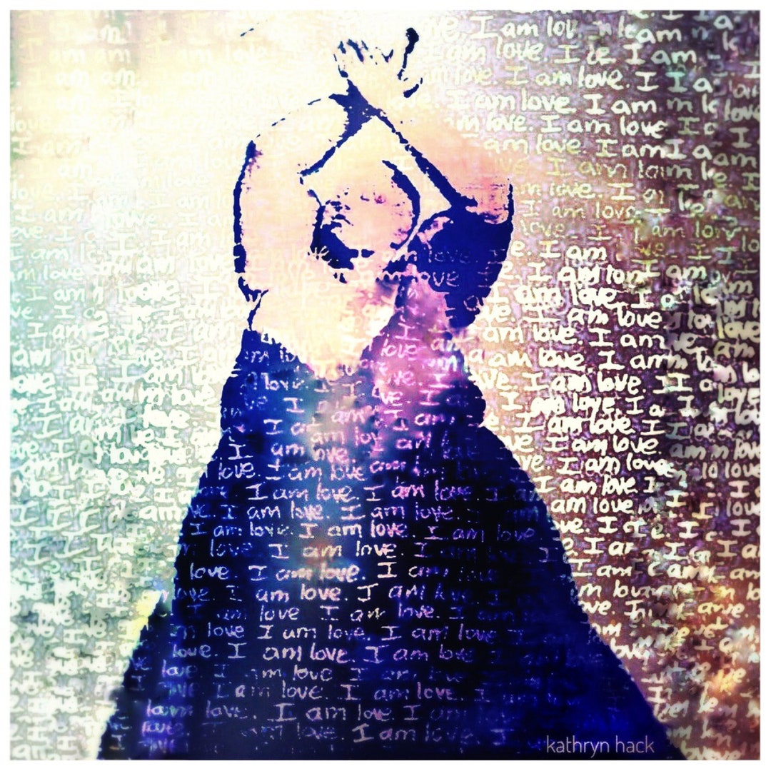 Positive Affirmations Wall Art - Body Positive Art - Self Love || I AM ...