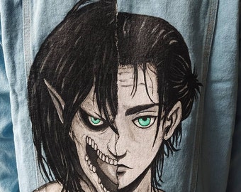 Eren Yeager Jacket | Etsy