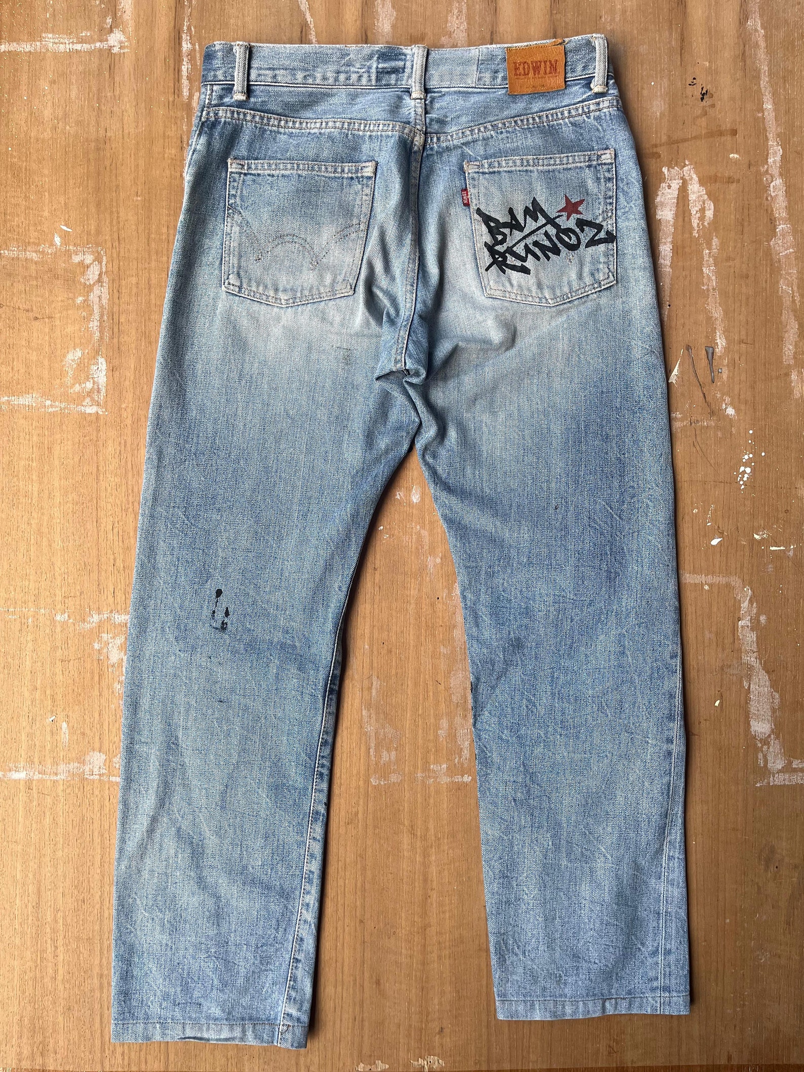 Manipulative - Custom Handpainted Pants/jeans - Etsy