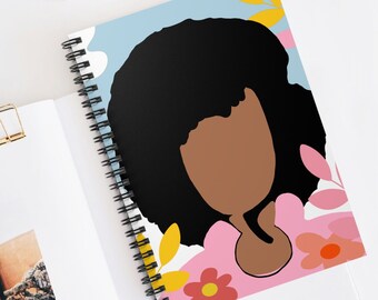 African American Women Spiral Notebook, Black Girl Journal, Black Girl ...