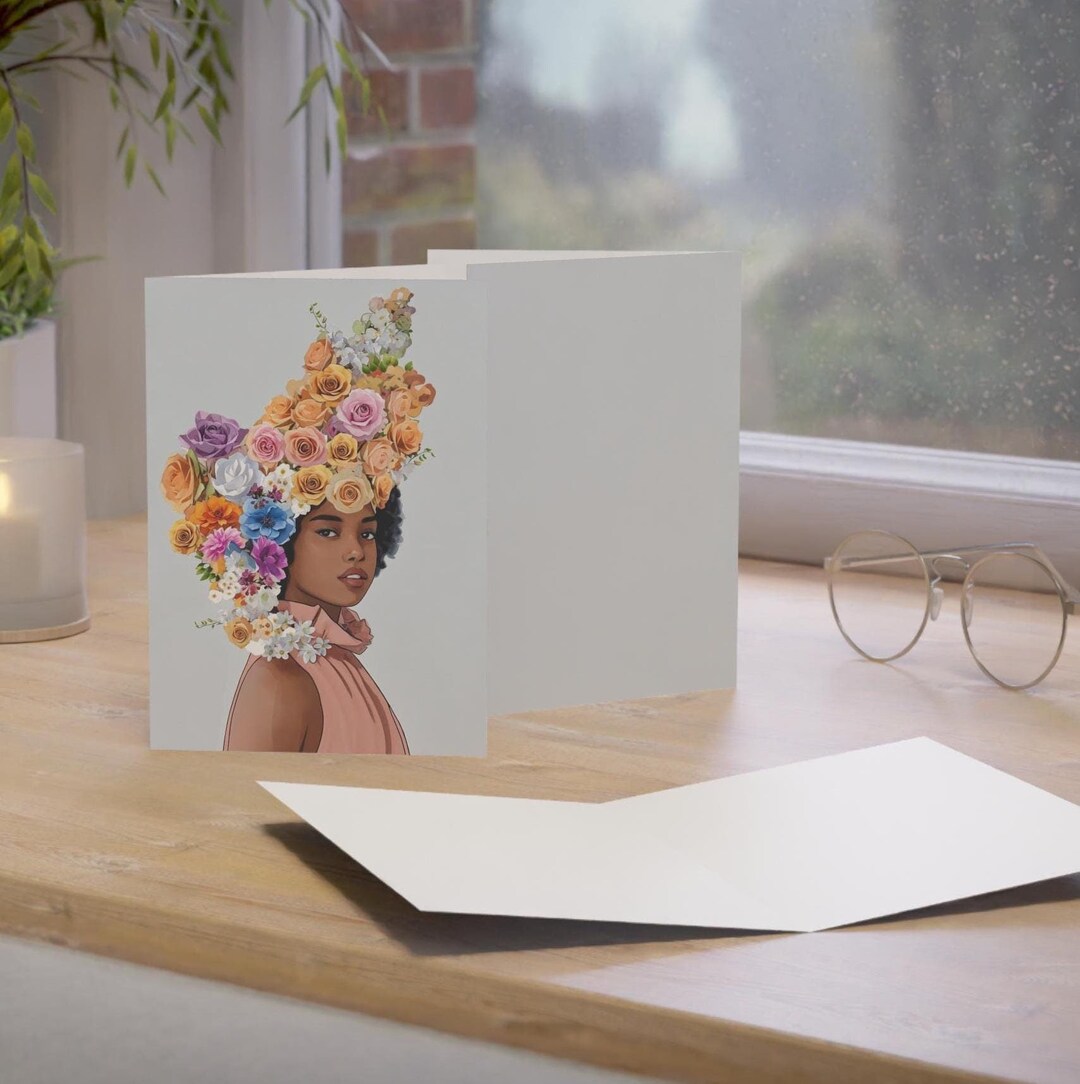 Greeting Card, Black Woman Cards, African American Greeting Cards ...