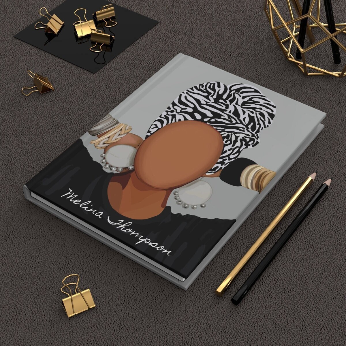 Black Girl Magic Journal: Personalized Melanin Woman Notebook - Etsy