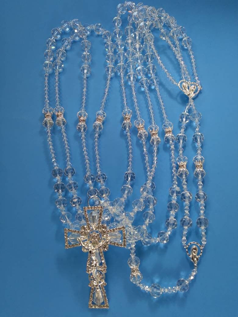 Wedding Lasso Swarovski Crystal Wedding Bow 12mm Fine Cross Ball ...