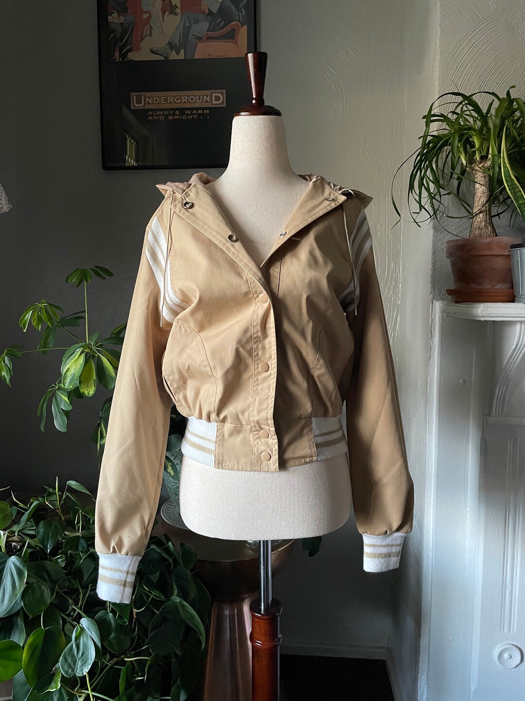 Minerva Vintage Tan Jacket - Etsy