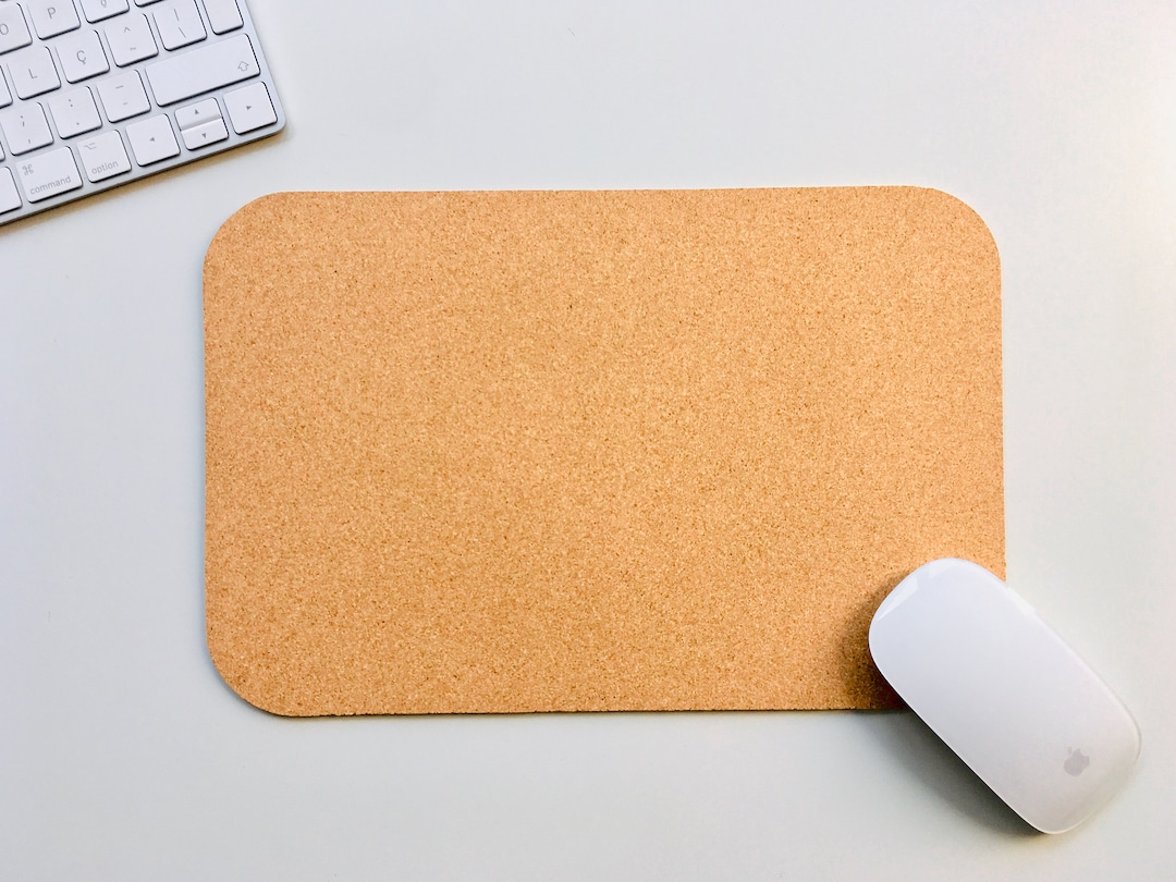 Cork Mouse Mat // XL Option, Cute Mouse Pad, Cozy Mousepad, Gaming ...