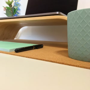 The Cork Desk Mat, Large Cork Desk Pad, Desk Mat, Waterproof Material ...