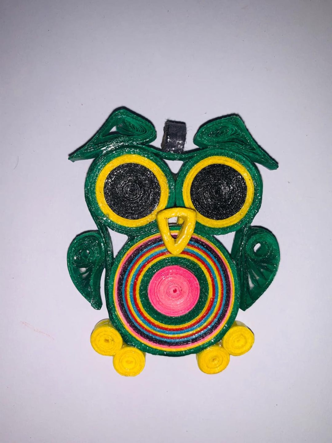 Handcraft Key Tag Paper Works Paper Quelling Handmade Key Tags Colorful ...