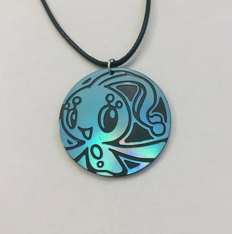 Pokemon Coin Necklace Fennekin Rowlet Sirfetch'd Hoopa Deoxys Manaphy ...