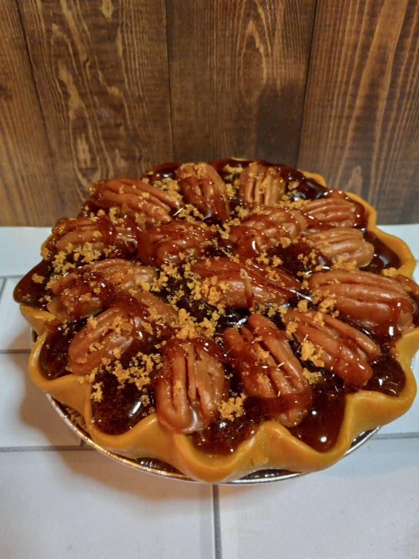Pecan Pie Candle Fake Food Wax Food Candles Dessert - Etsy