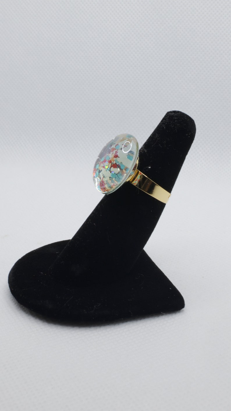 Jamie Glass Stone Ring - Etsy