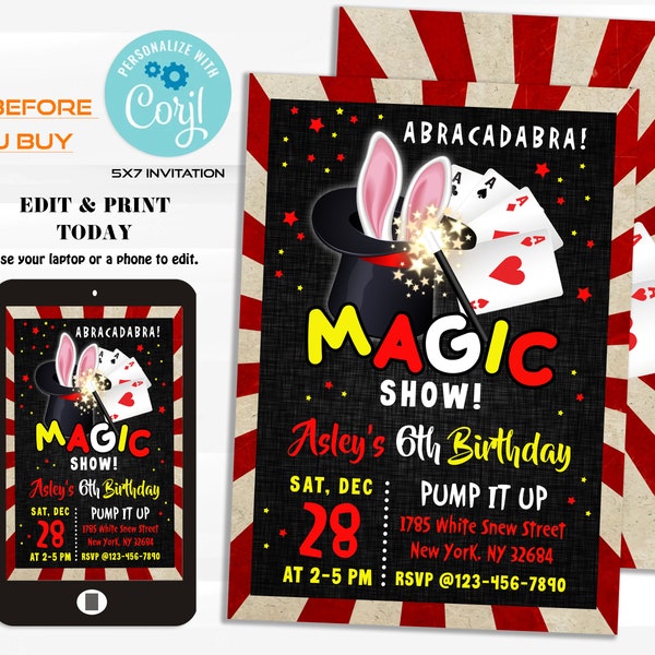 Magic Show - Etsy
