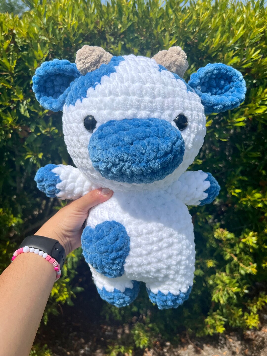 Jumbo Blueberry Love Cow - Etsy