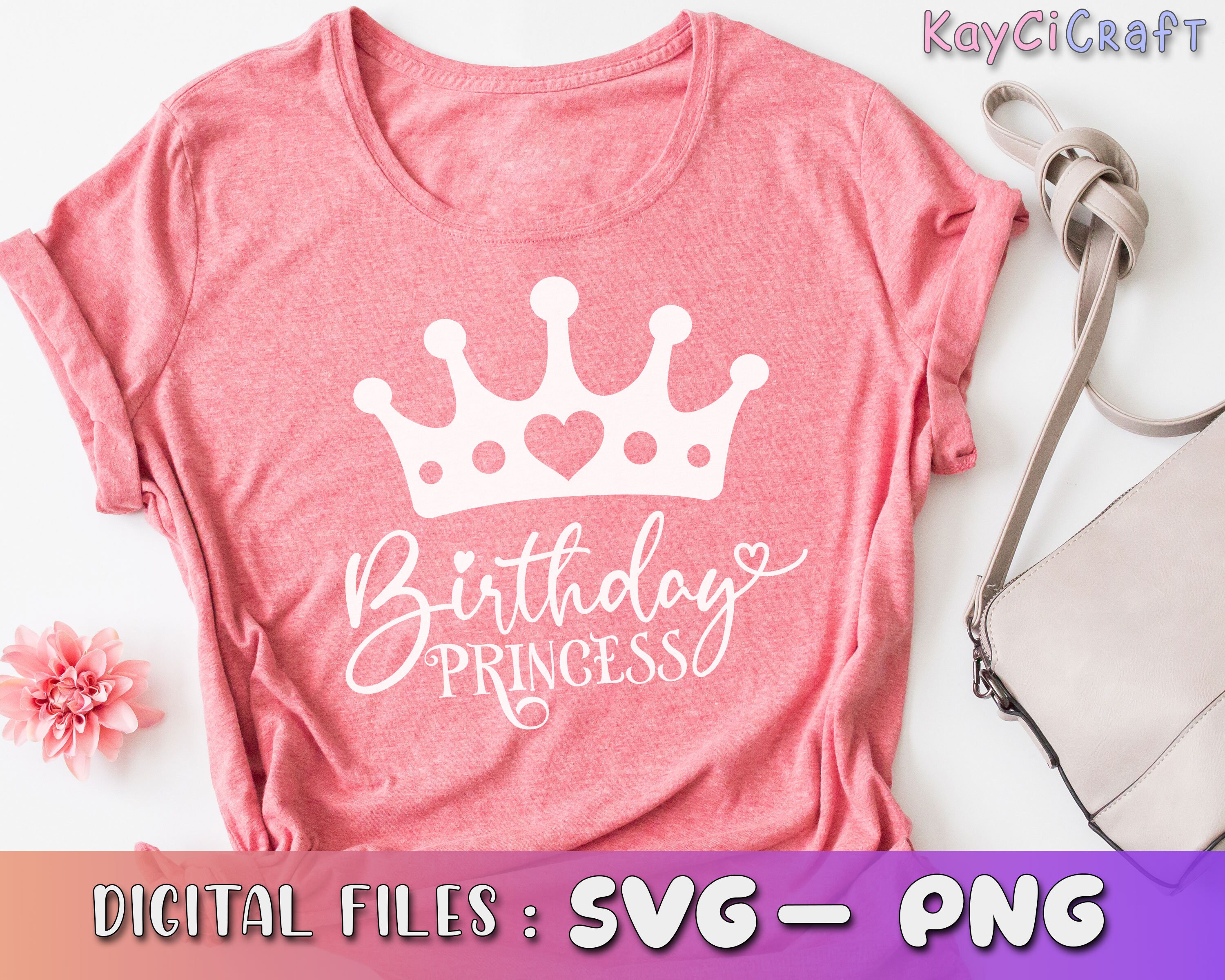 Birthday Princess Svg / Birthday Svg / Birthday Girl Svg / - Etsy