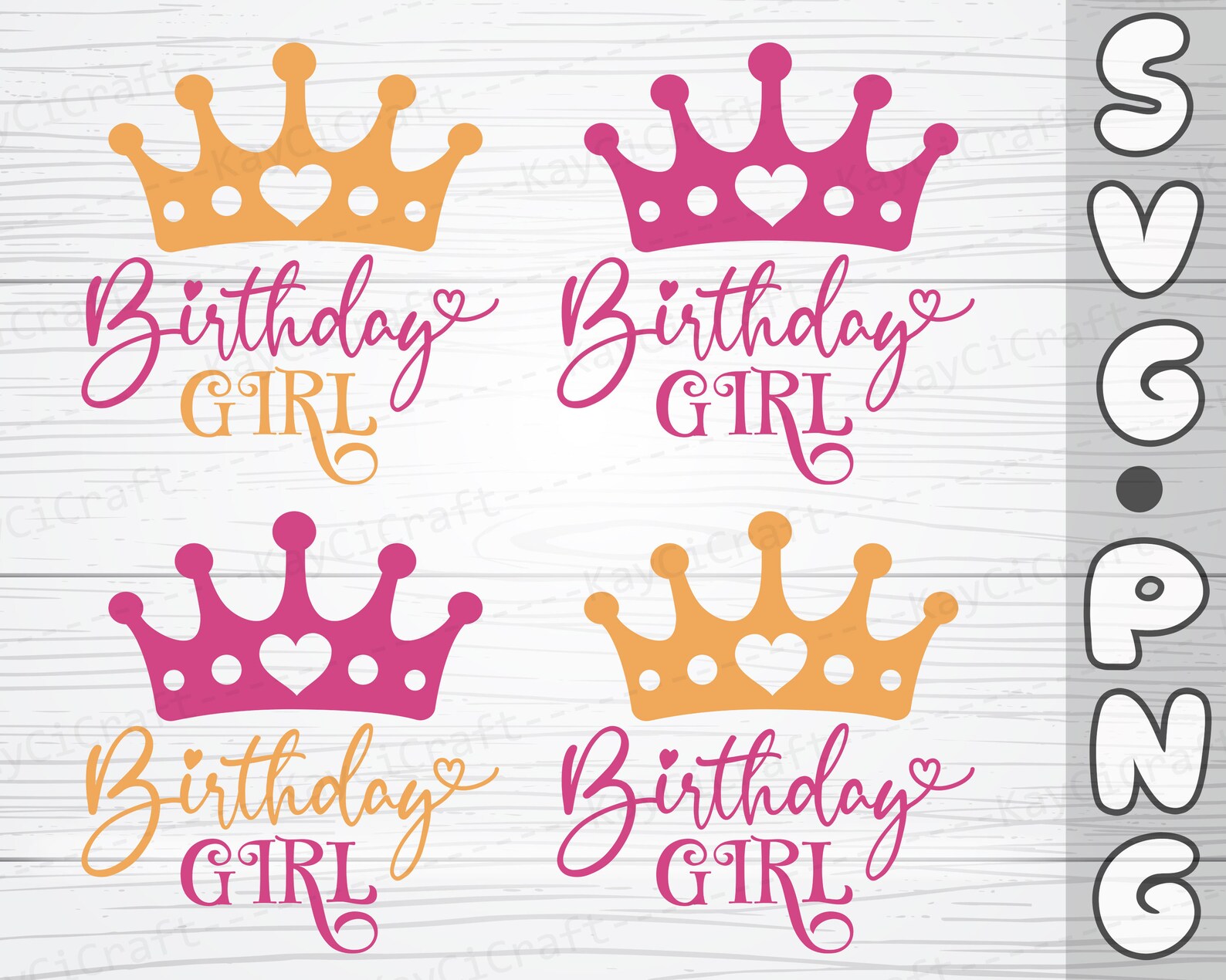 Birthday Girl Svg / Birthday Svg / Birthday Princess Svg / - Etsy