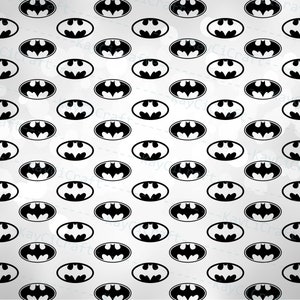 Seamless BATMAN pattern Reusable / Svg / Png / Custom Cut | Etsy
