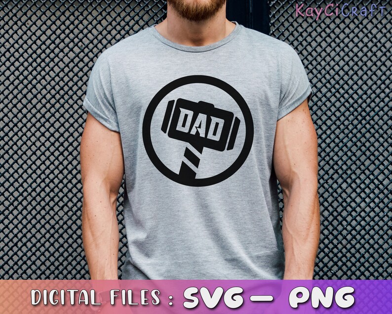 Super Dad Bundle Svg | Dad Superhero SVG | Dad Avengers SVG | Father's ...