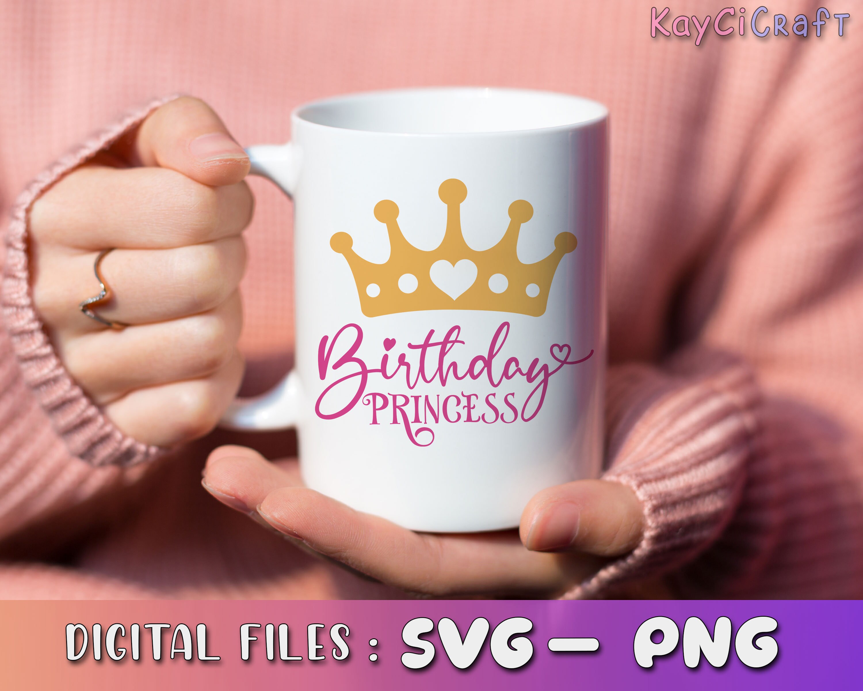 Birthday Princess Svg / Birthday Svg / Birthday Girl Svg / Birthday ...