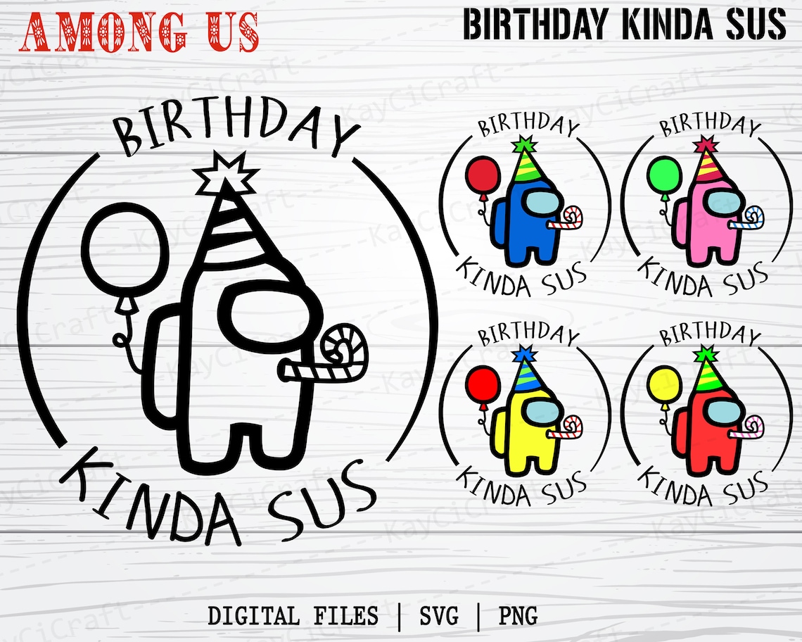 Among us kinda sus svg - bondlity