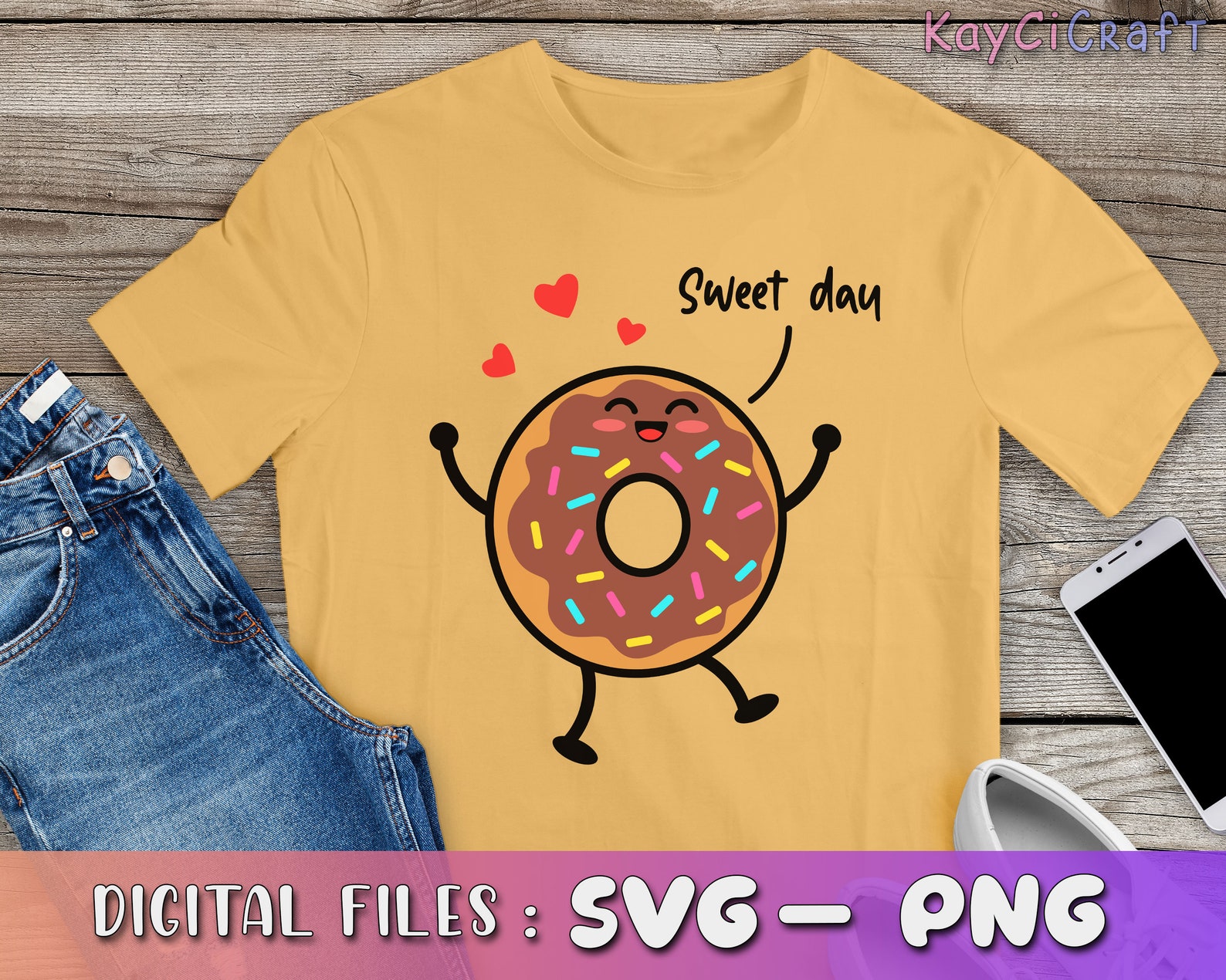 Boring or Sweet Cute Comic Svg Cute Donut Svg Comic for - Etsy
