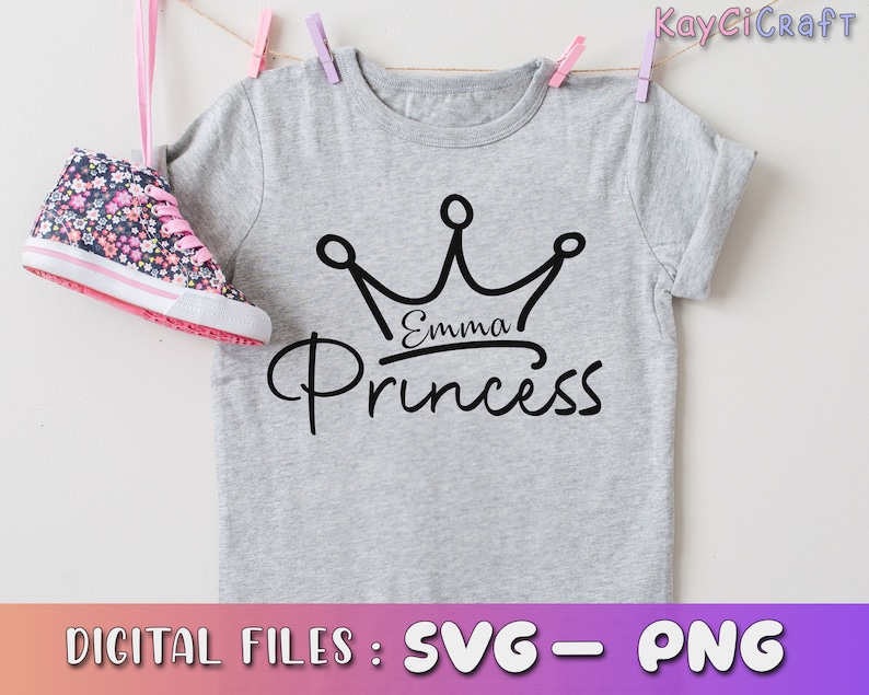 Personalized Princess Svg / Princess SVG / Princess Crown Svg ...
