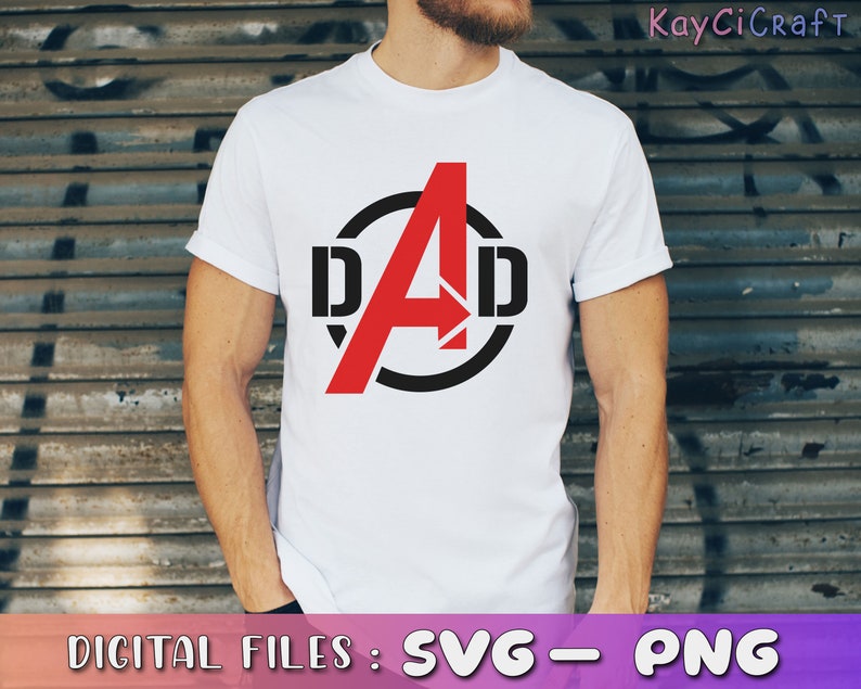 Super Dad Bundle Svg | Dad Superhero SVG | Dad Avengers SVG | Father's ...