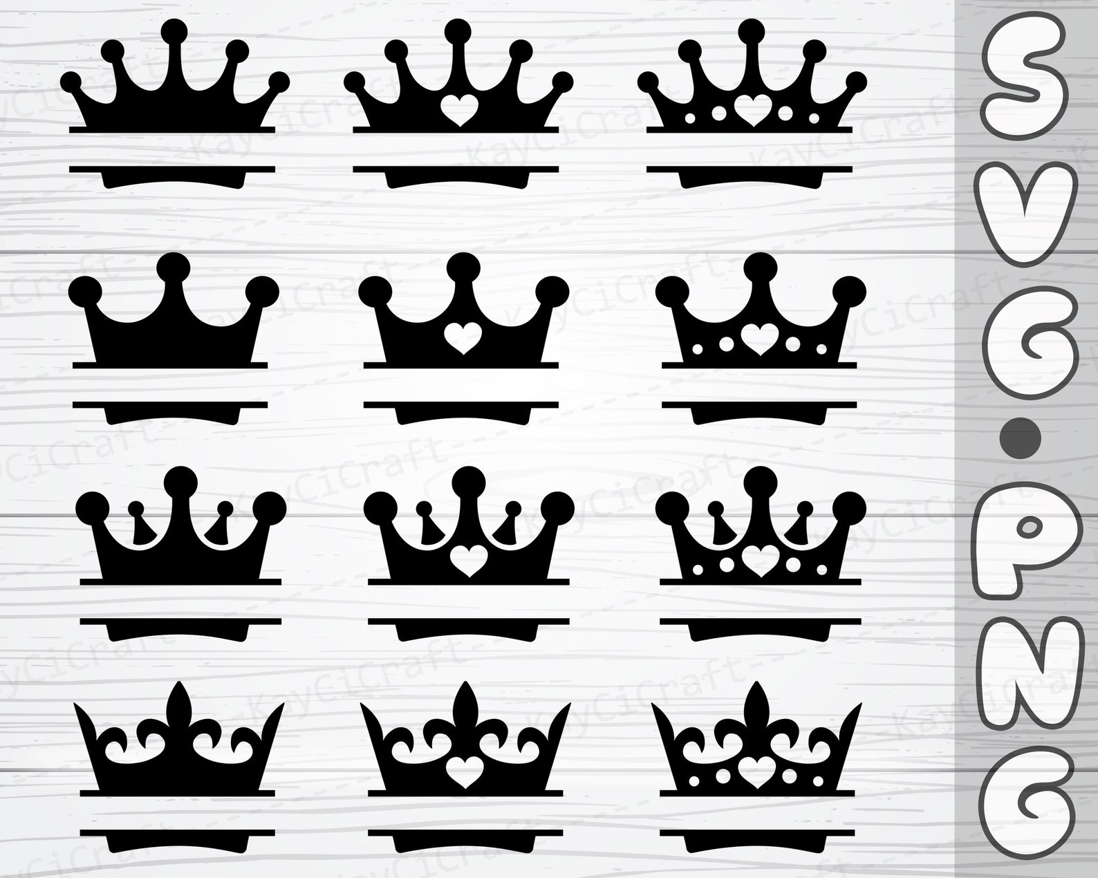 Crown Svg Crowns Svg Crown Monogram Svg Princess Crown Svg Etsy Porn